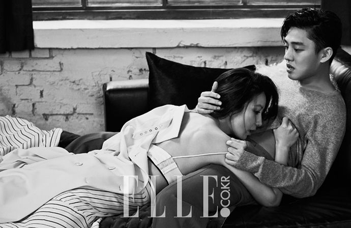 Yoo Ah In and Kim Hee Ae Move Their Secret Love Affair to the Pages of Elle Korea - A Koala's ...